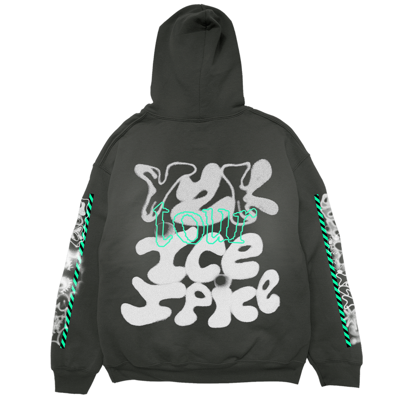 Y2K! Tour Black Pullover Hoodie - Ice Spice Official Store